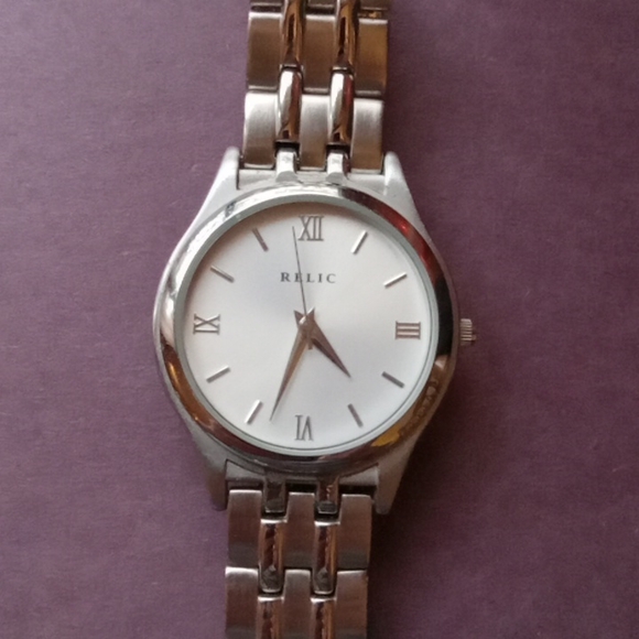 Relic | Accessories | Relic Brand Pr657 Unisex Stainless Steal Silver ...